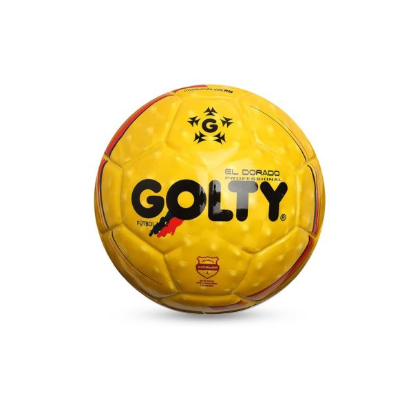 BALÓN FÚTBOL #5 THERMOTECH DORADO - Tienda Stopper on line